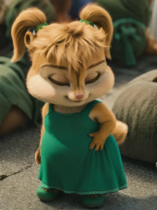 , solo, small body, dwarf, chubby, cub, Eleanor - SeaArt AI