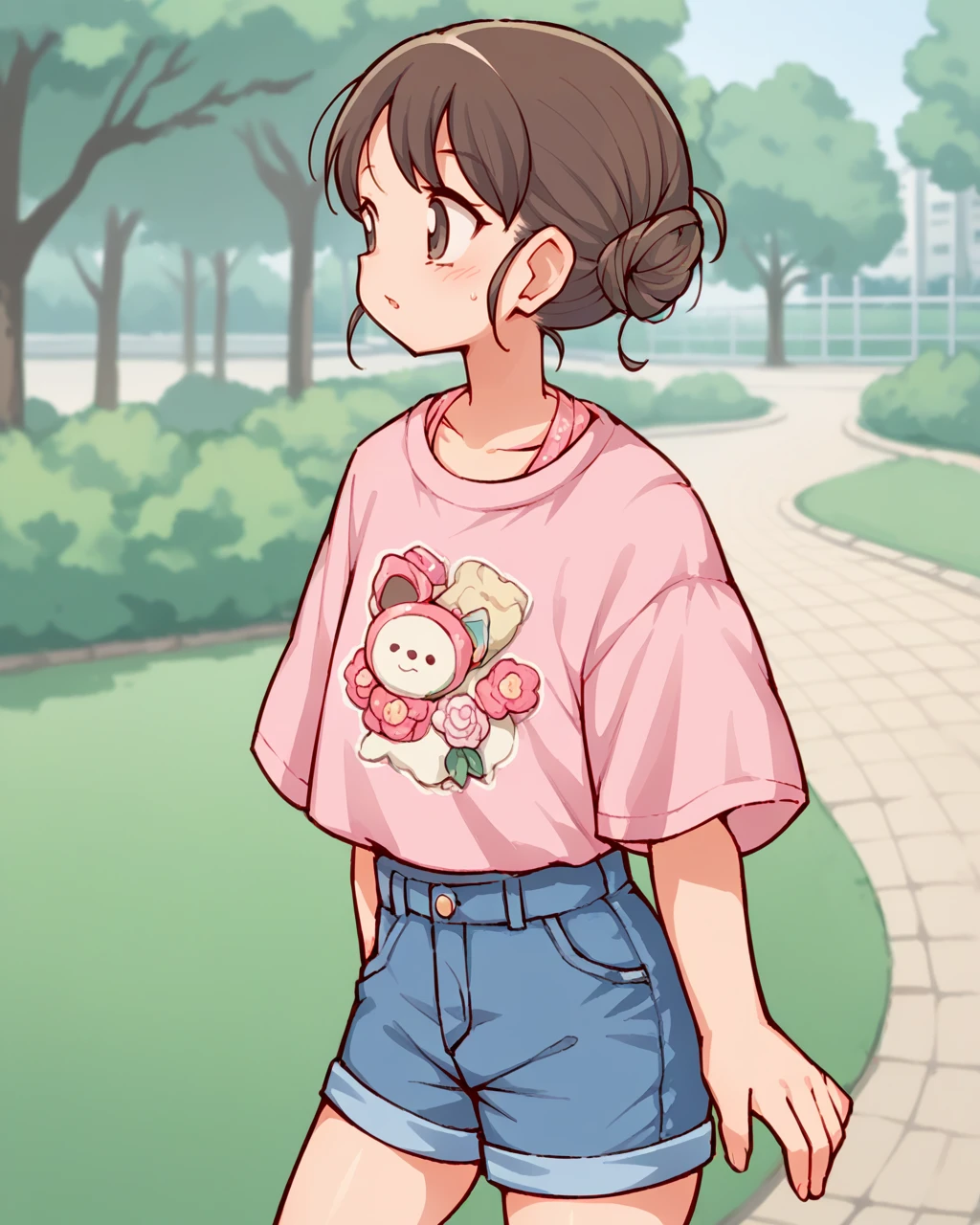 Score_9, score_8_up, score_7_up, source_anime, solo, 1girl, park ...