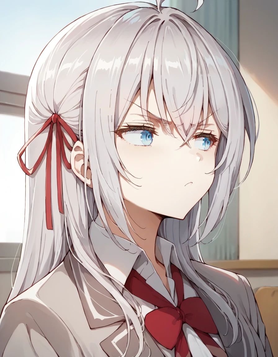 Score_9, score_8_up, score_7_up, source_anime, 1girl, solo, school ...