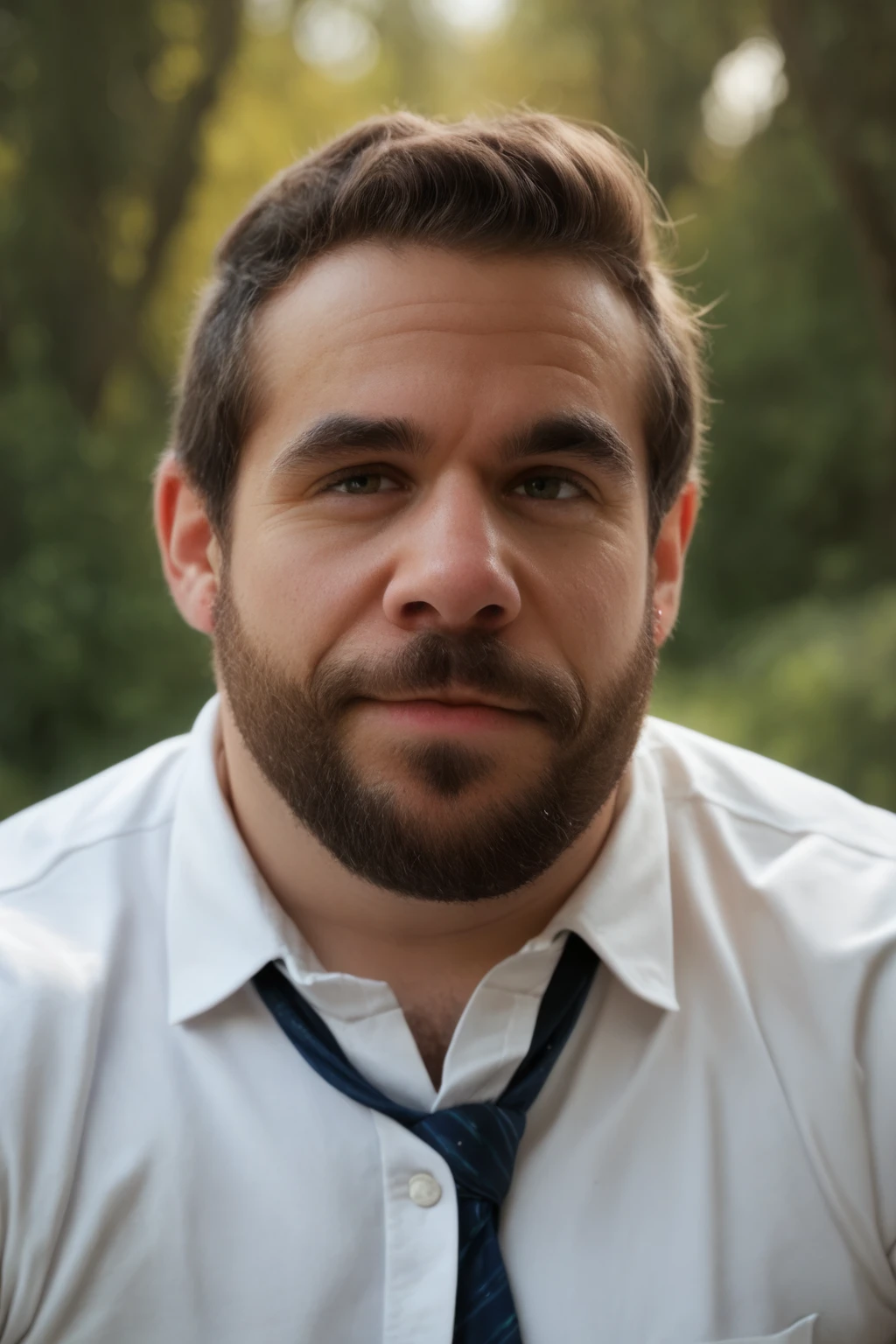 Score_9,score_8_up,score_7_up,male focus,chubby man,bara,short hair ...