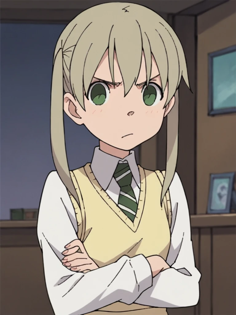 Score_9, score_8_up, score_7_up, 1girl, maka albarn, green eyes - SeaArt AI