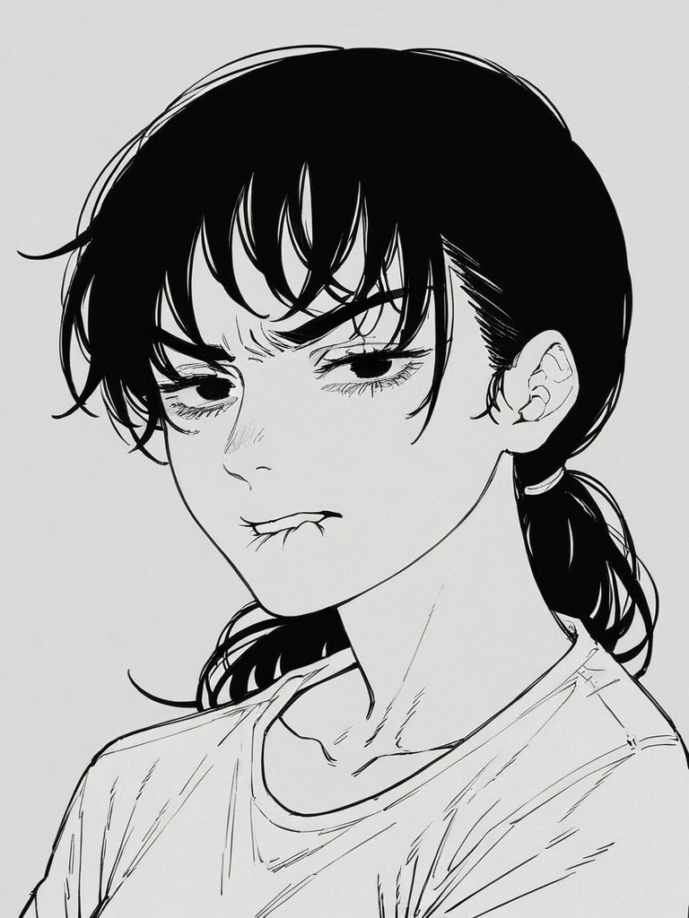 Score_9, score_8_up, score_7_up, 1girl, mitaka asa, black hair - SeaArt AI