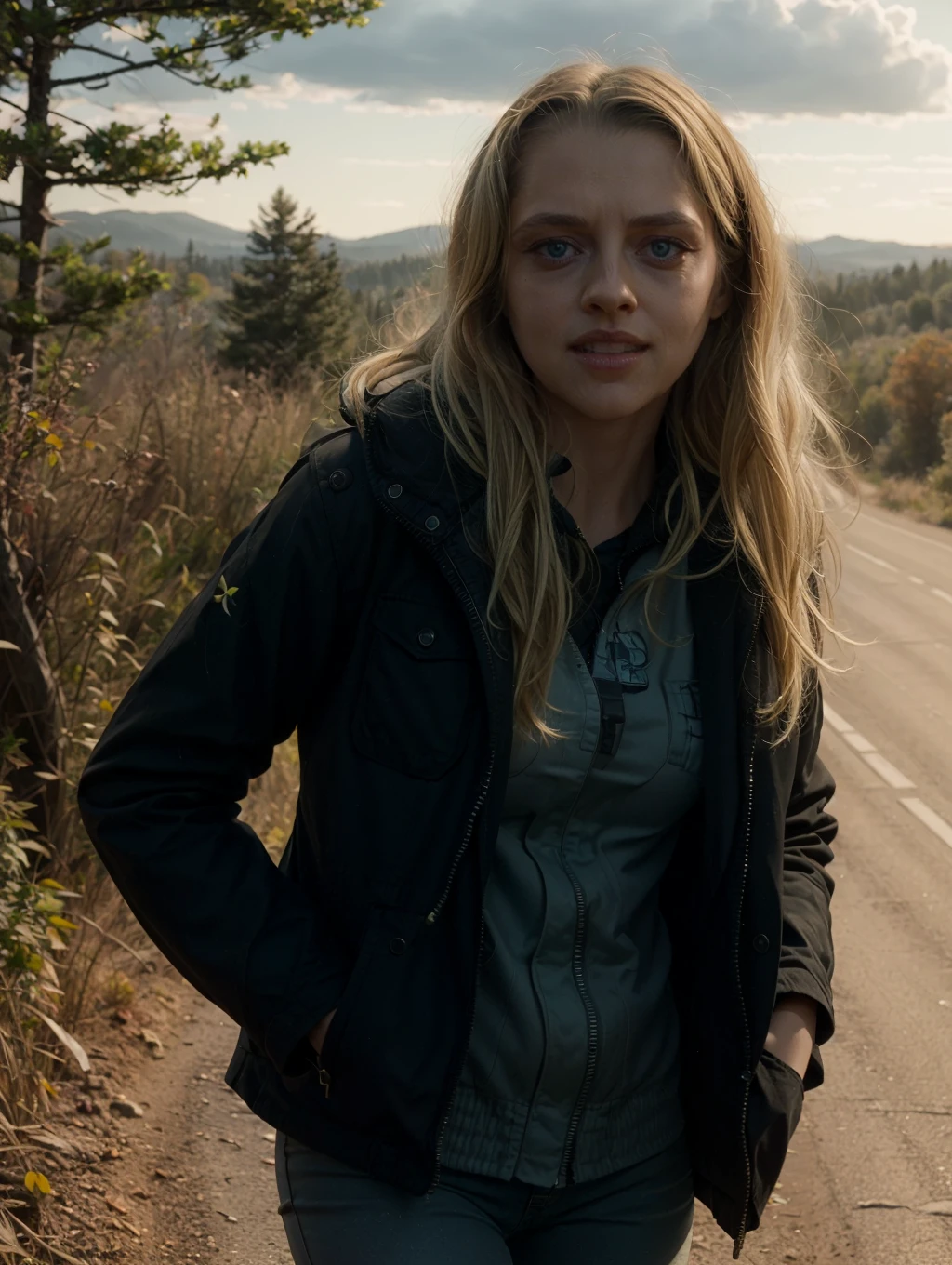 Teresa8, smile, grin, teeth, (realistic), (hyperrealism ...