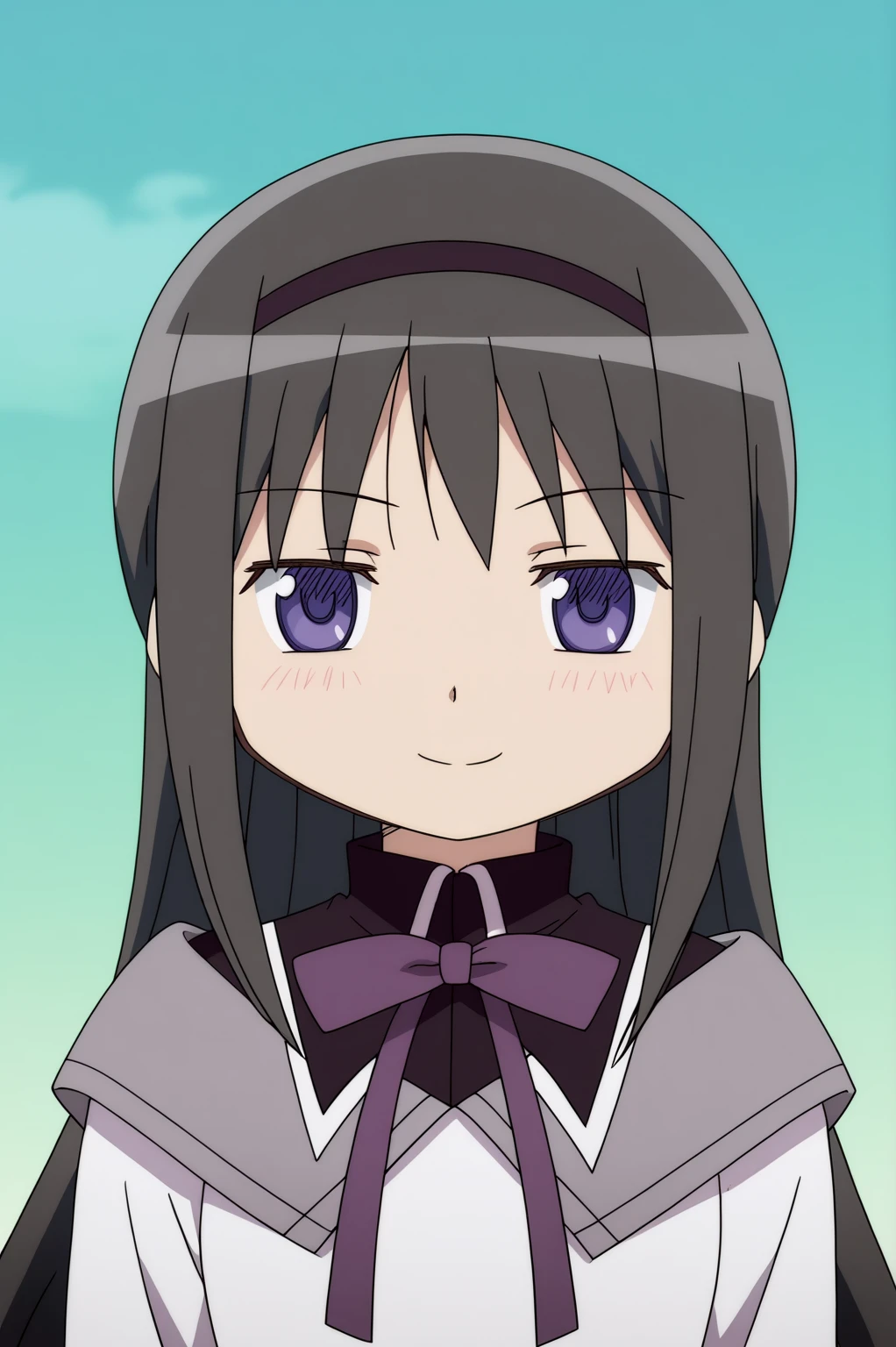 Rating_safe, anime screencap, consistent background, Homura Akemi ...