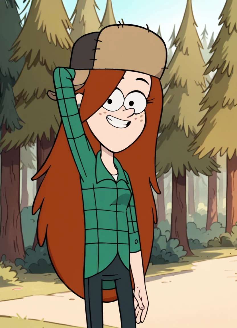 wendy, long hair, 1girl, orange hair - SeaArt AI