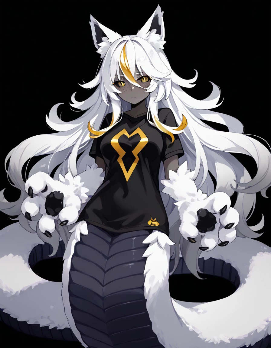 Best quality, expressive yellow eyes, perfect face, (masterpiece ...