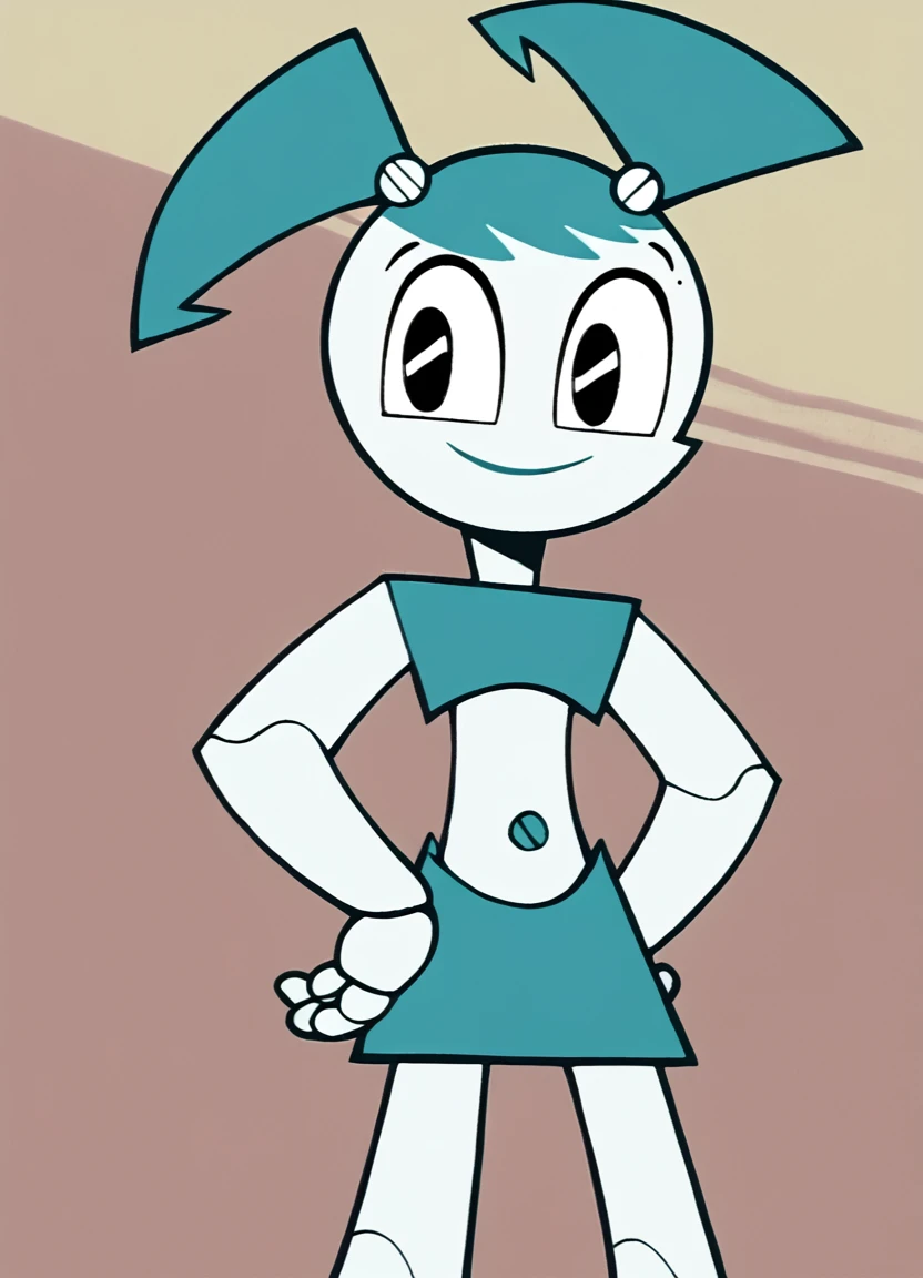 jenny, twintails, 1girl, solo, robot - SeaArt AI