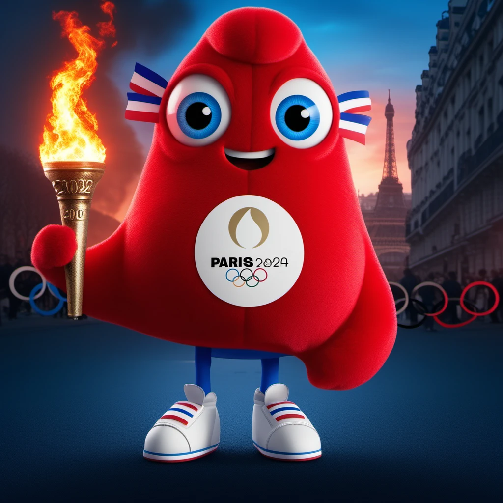 The Phryges - Paris 2024 Olympics mascots - SDXL - SeaArt AIモデル