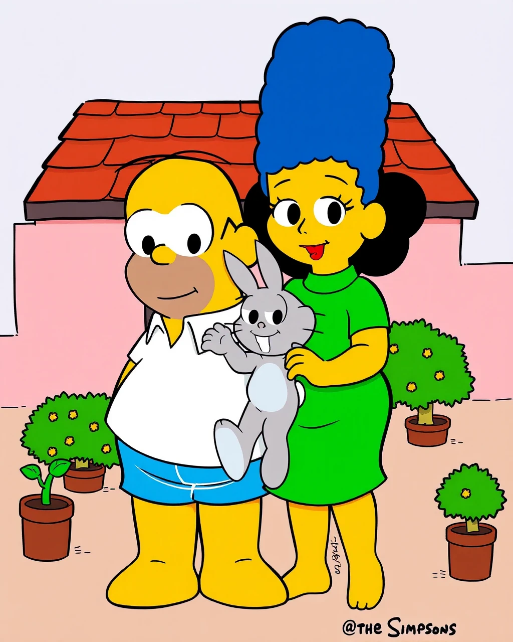 Hq Almanacão cover the simpsons gang_monica style with cebolinha ...