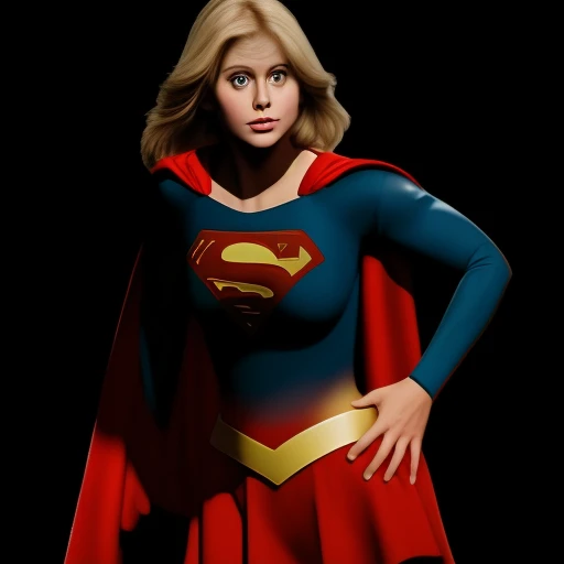 Supergirl Seaart Ai