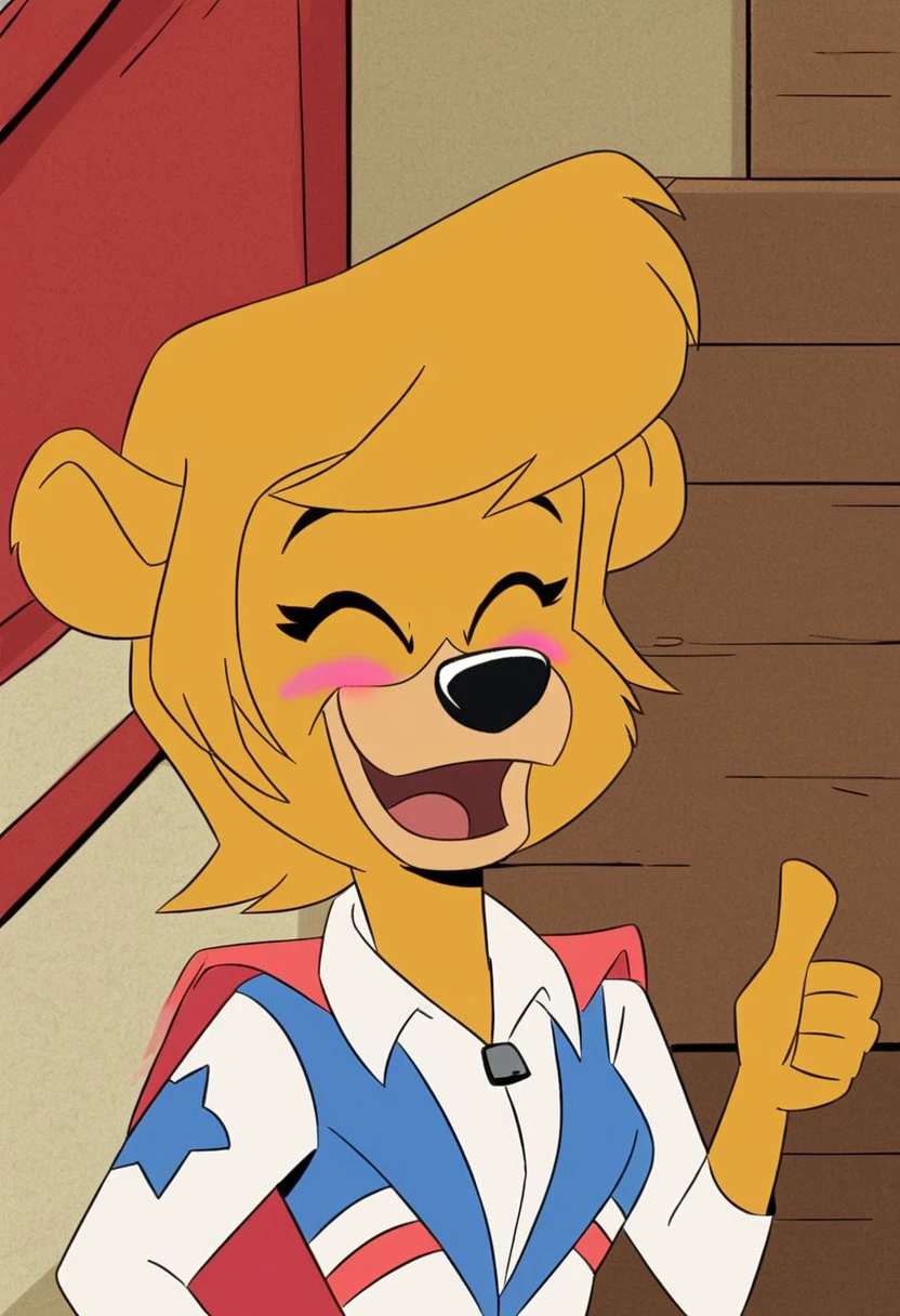 Molly Cunningham 2017, Ducktales 2017, ((solo)), female, ((1girl - SeaArt AI