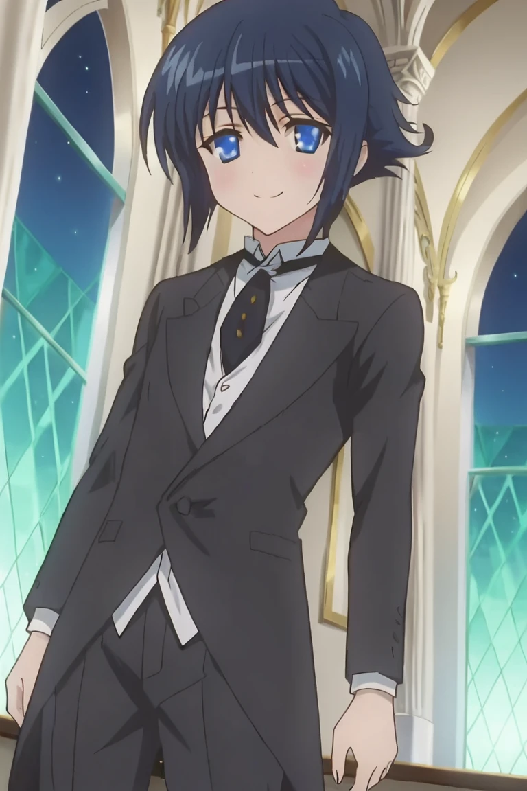 Solo, 1girl, female, daichi_kaoru, smile, reverse trap, BREAK suit ...