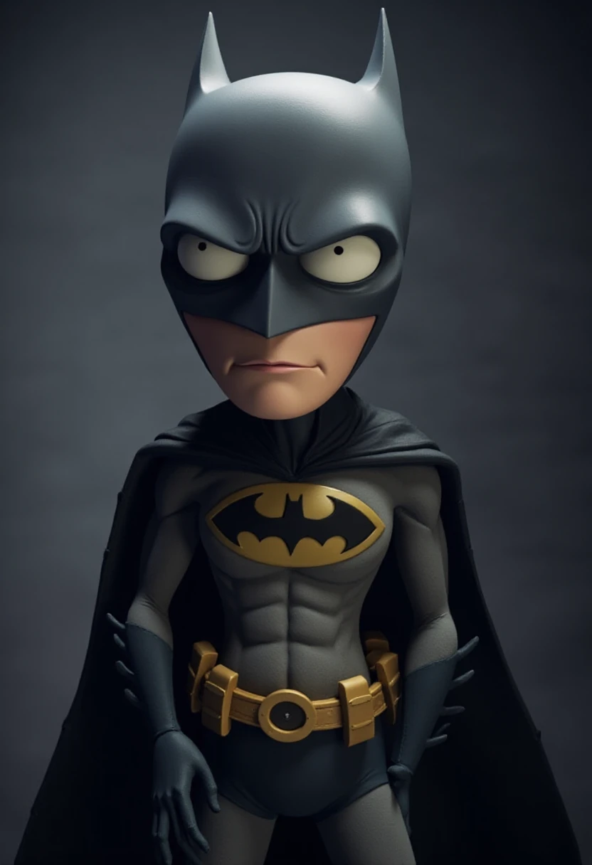 tburton_style, 3D render of Batman - SeaArt AI