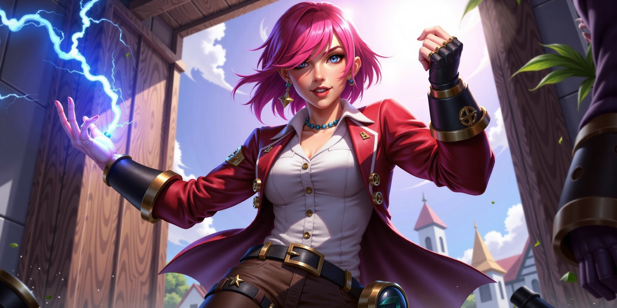 Hezi,lol style,Splash art,Cool,game art,Game art,LOL propaganda poster ...