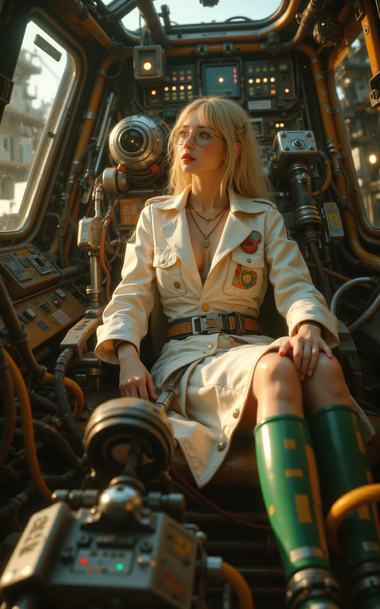 Xuer Asgard City，Diesel punk, diesel punk style,motion blur,going ...