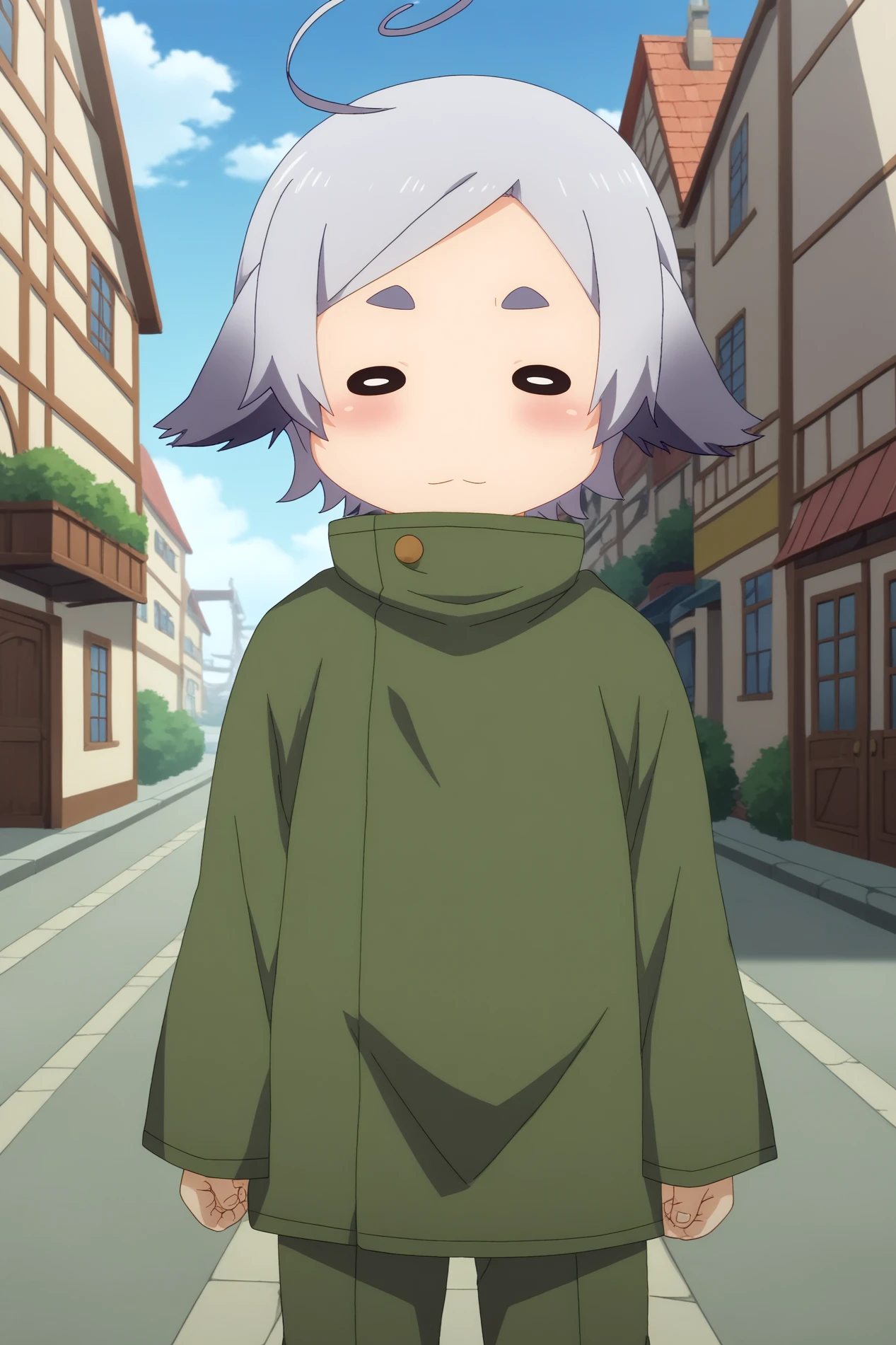 Kanchal, 1boy, anime coloring, solo rating_all, outdoors, looking ...