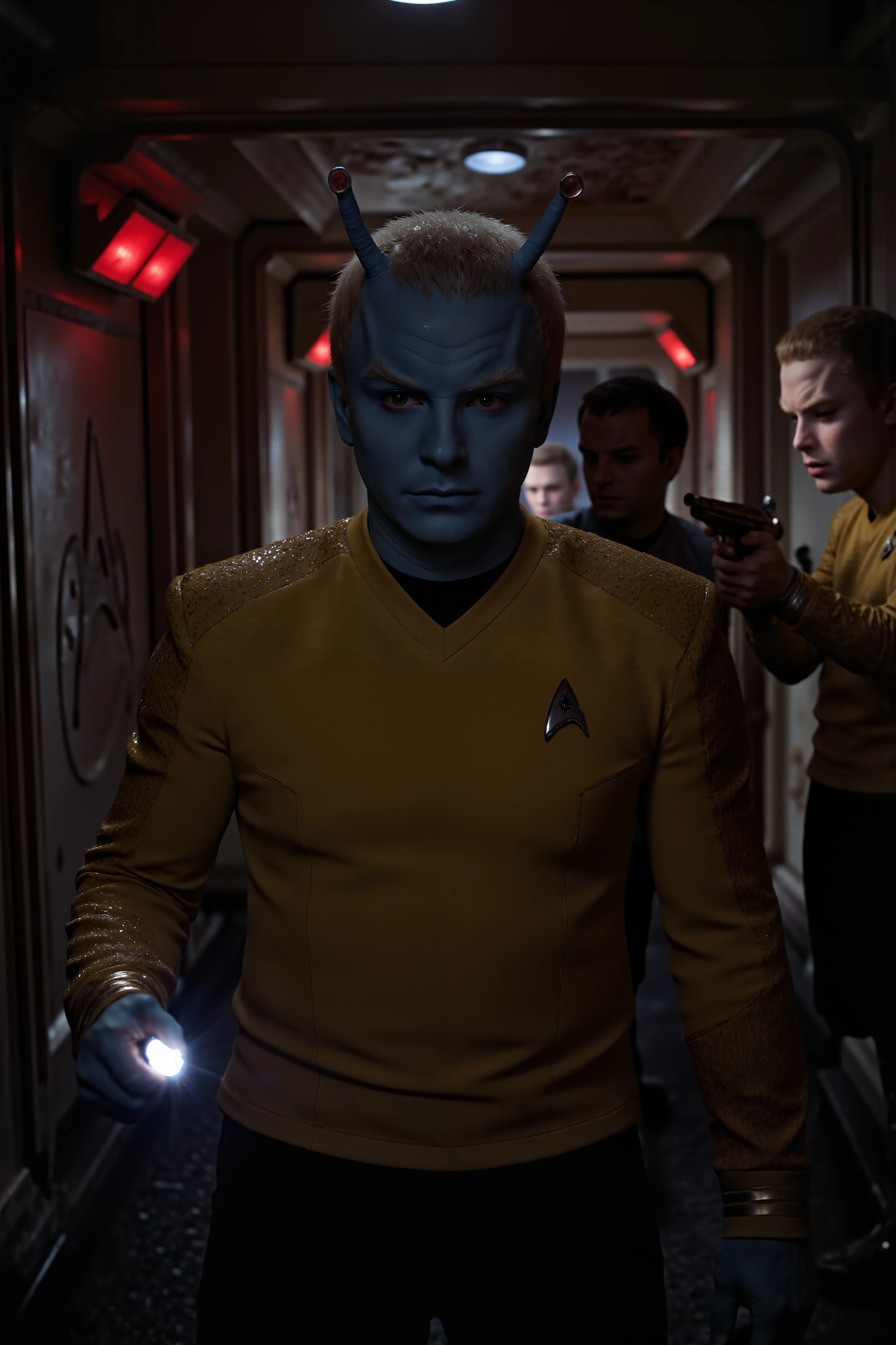 A hyper-realistic portrait, photorealistic photo close-up image of In ...