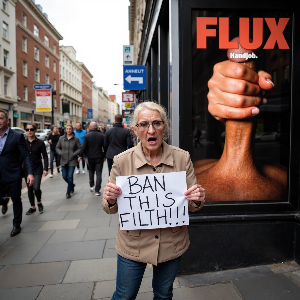 Busy London street, movie poster on a cinema depicting close - SeaArt AI