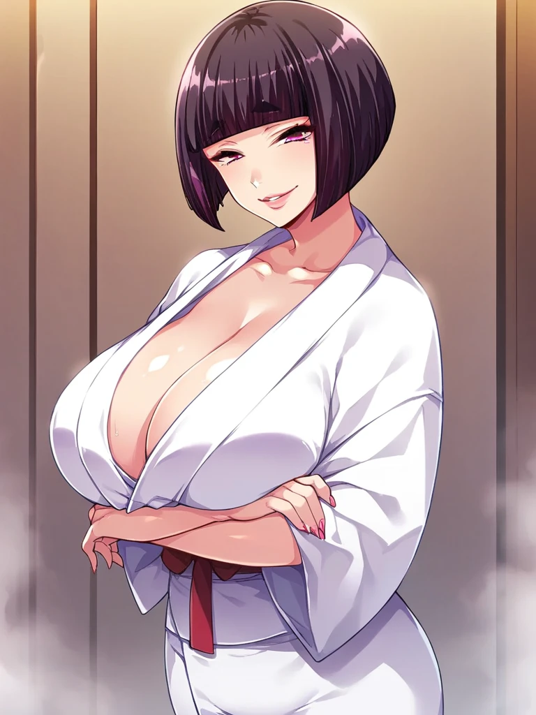 Score_9, score_8_up, score_7_up, 1girl, itsuki shima, black hair - SeaArt AI