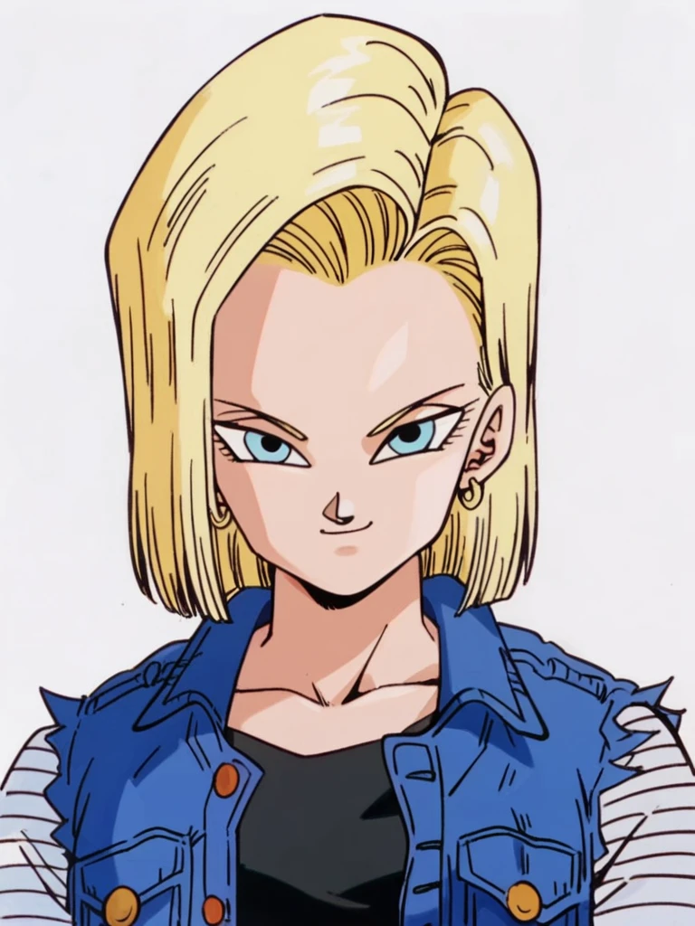 Score_9, score_8_up, score_7_up, 1girl, android 18, blonde hair - SeaArt AI