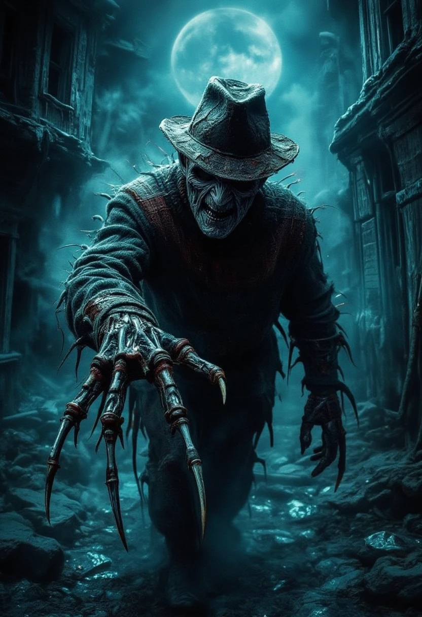 Horror show, monster, nightmare, fear, Cinematic style, Beauty - SeaArt AI