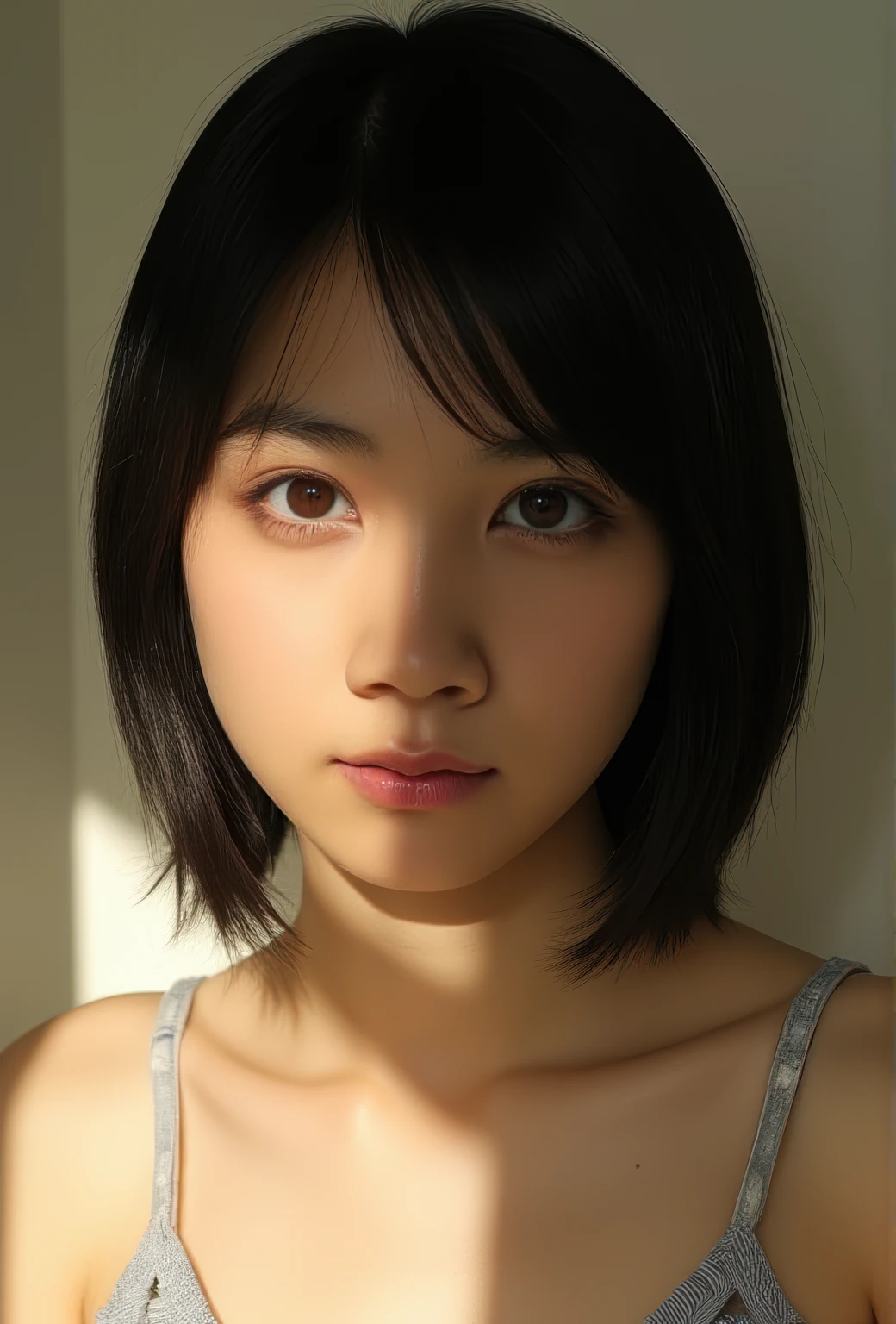 Realistic imagery, realistic shadows,honoka