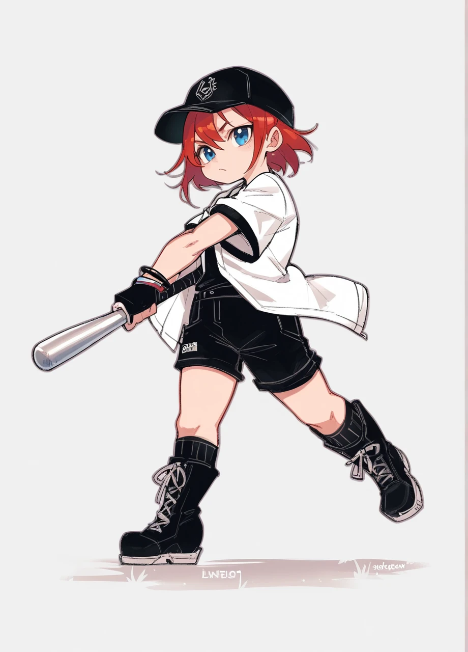 dustydef, red hair, blue eyes, short hair - SeaArt AI