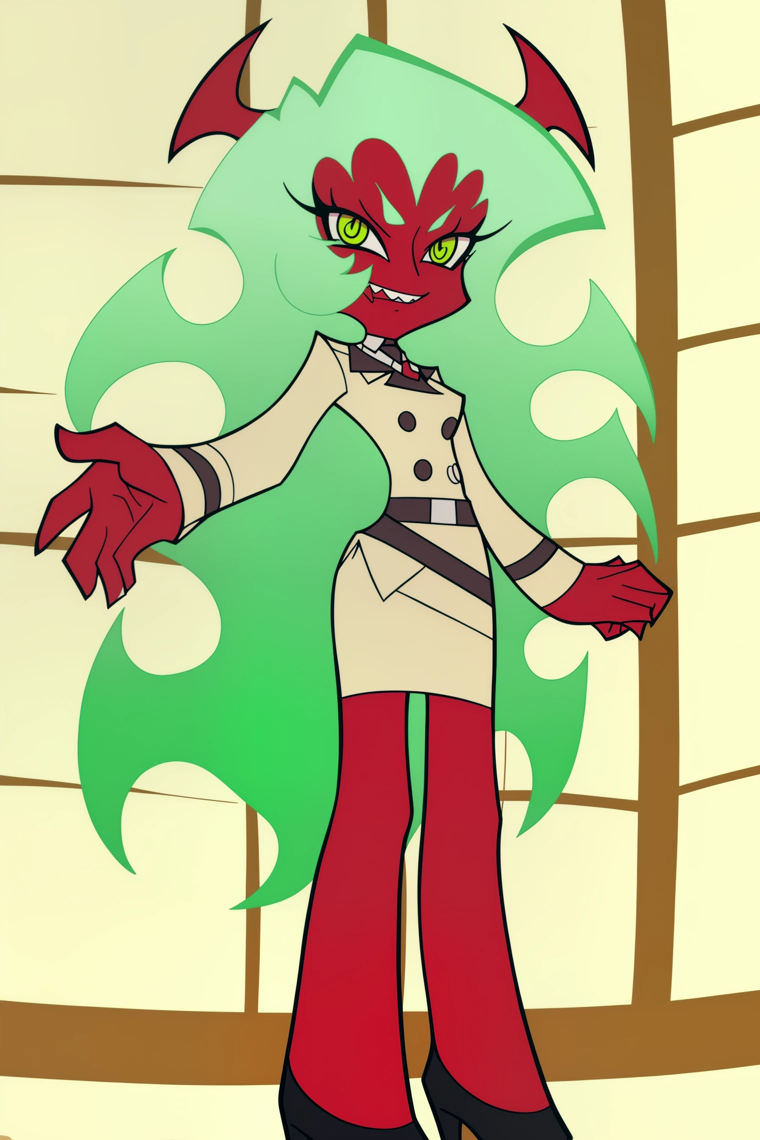 Perfect anatomy, solo, masterpiece, scanty daemon, gothic dress - SeaArt AI