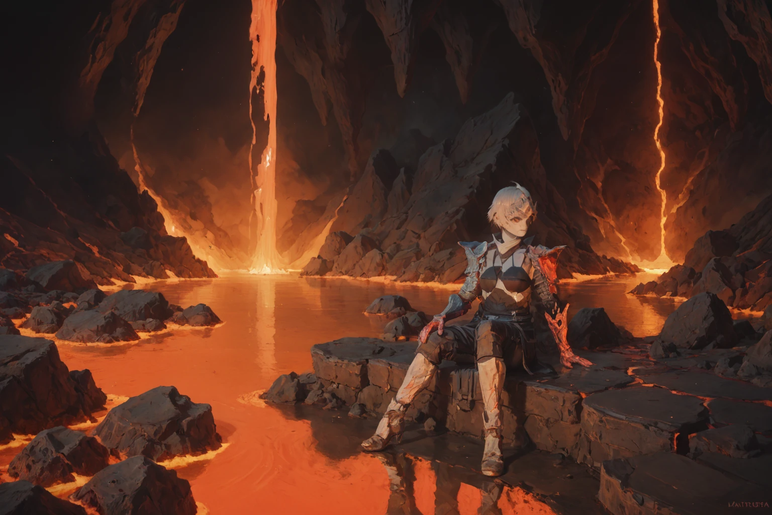 Score_9, score_8_up, score_7_up, Arrisa, front view, full body - SeaArt AI