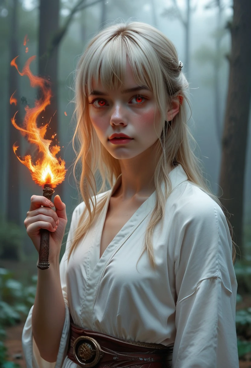 This is a highly detailed, digital illustration in a realistic fantasy ...