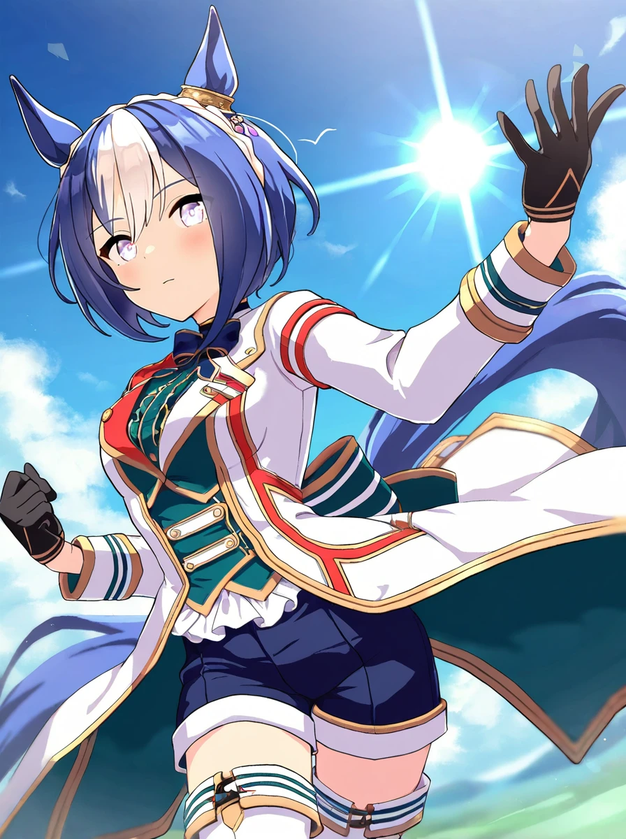 Masterpiece,best_quality, cesario \(umamusume\),1girl, horse ears ...