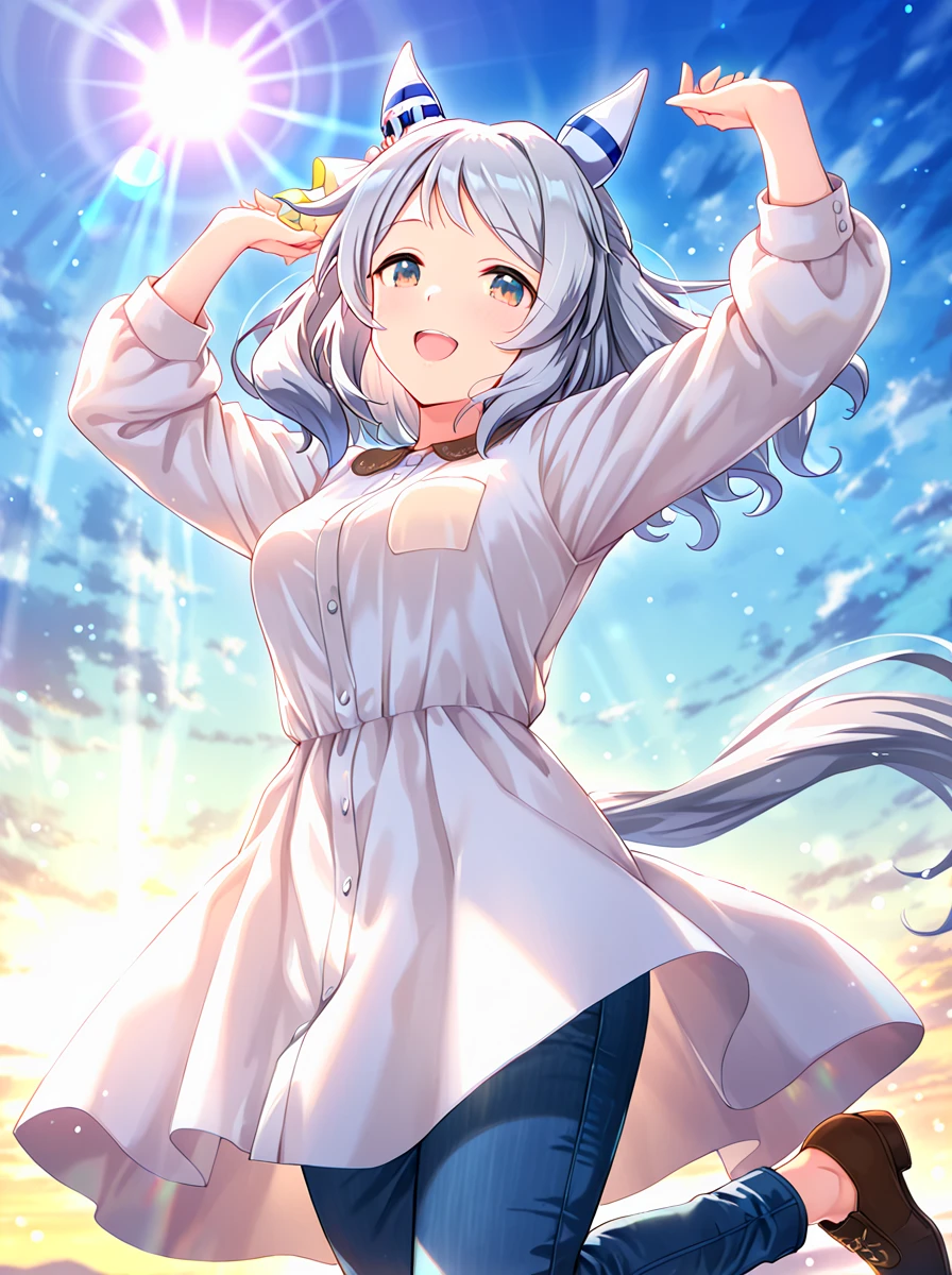Masterpiece,best_quality,general,newest hishi miracle \(umamusume ...