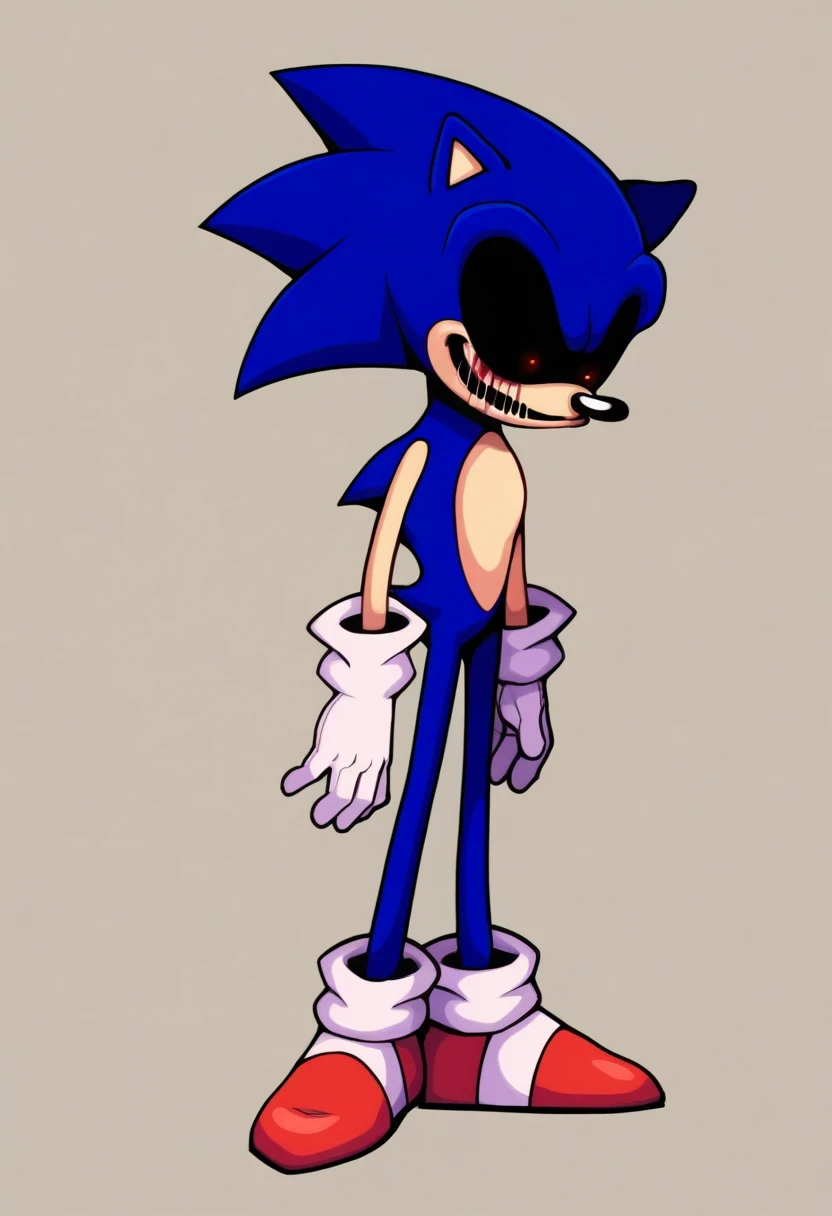Luis_EXE, solo, gloves, 1boy, animal ears, blue hair, standing - SeaArt AI
