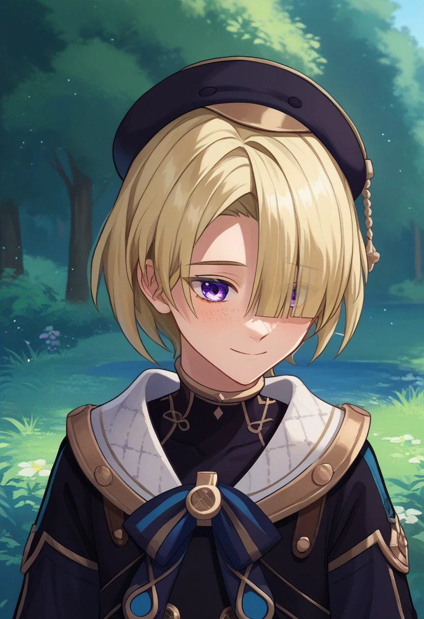 Score_9, score_7_up, source_anime freminet, 1boy, male focus - SeaArt AI