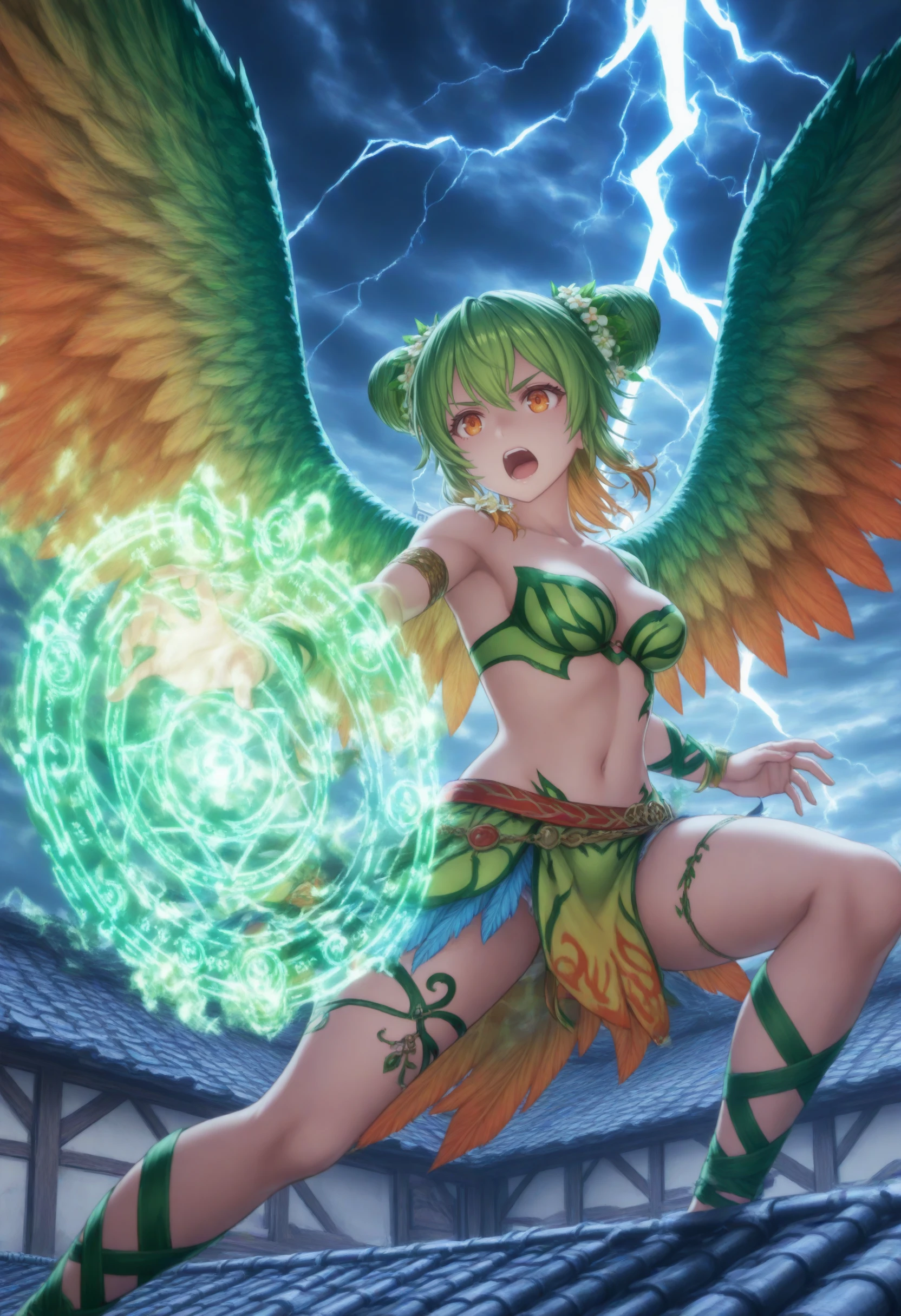 1girl, iris, romancing saga 2, (anbe yoshirou:0.5), solo, masterpiece - SeaArt AI