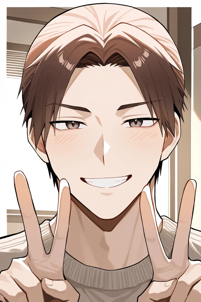 Anime coloring, subsurface scattering, realistic shading, cute border ...