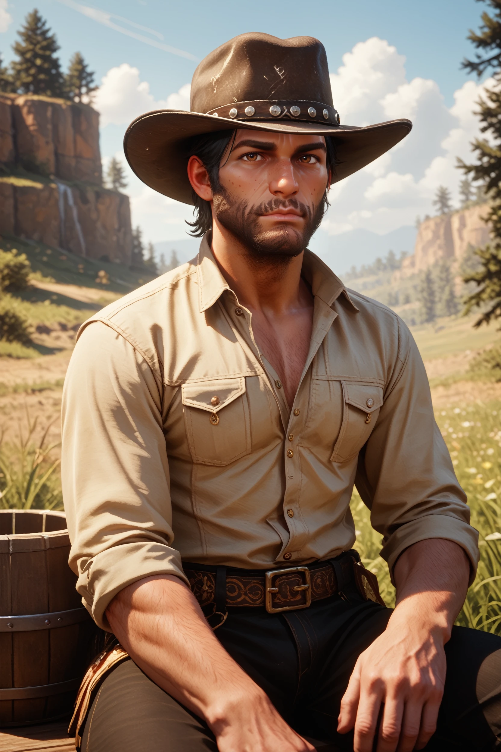 Score_9, score_8_up, score_7_up, RDR2John - SeaArt AI