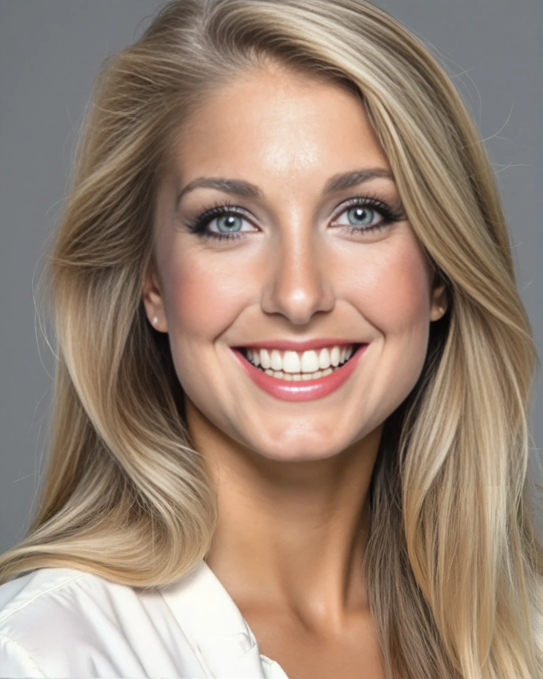 A professional close-up portrait photograph of Heather_Thomas for her ...