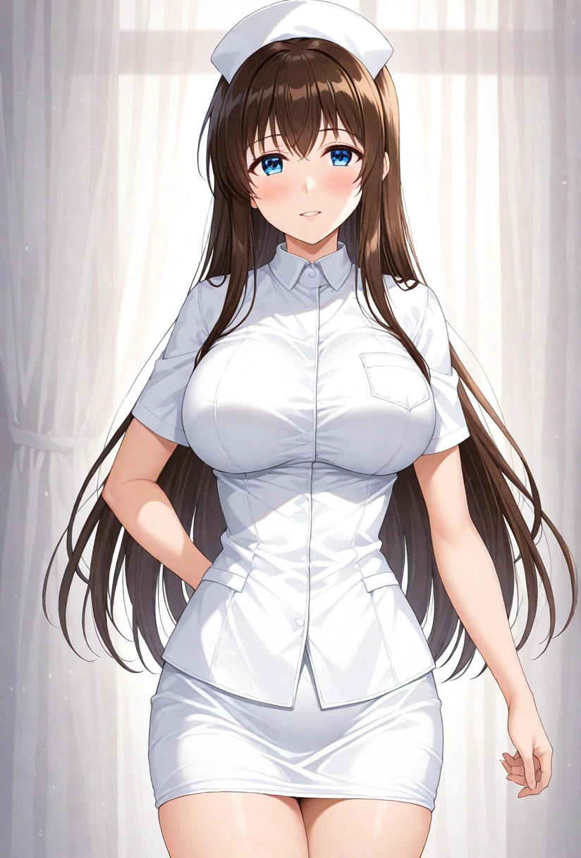 nurse, 1girl, white shirt - SeaArt AI