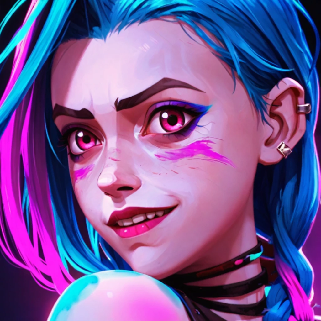 Jinx Vibrant, portrait, - SeaArt AI