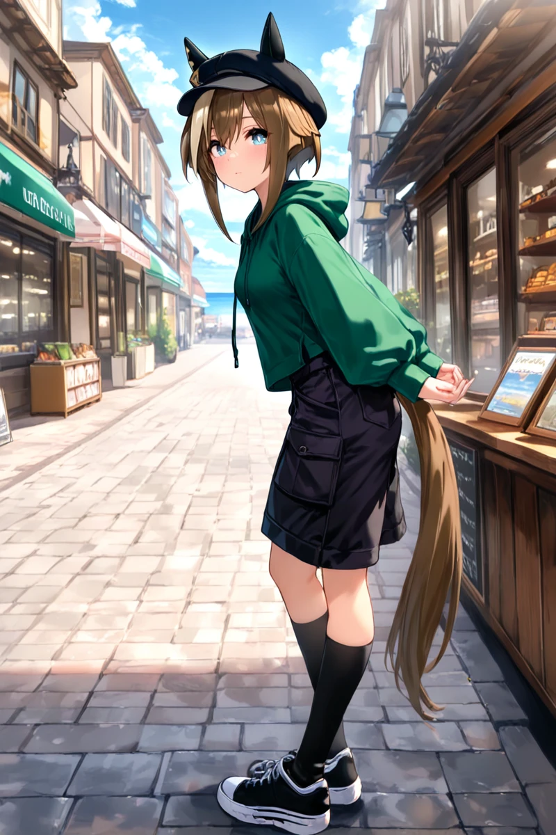 Masterpiece, best quality, cheval grand \(umamusume\), 1girl - SeaArt AI