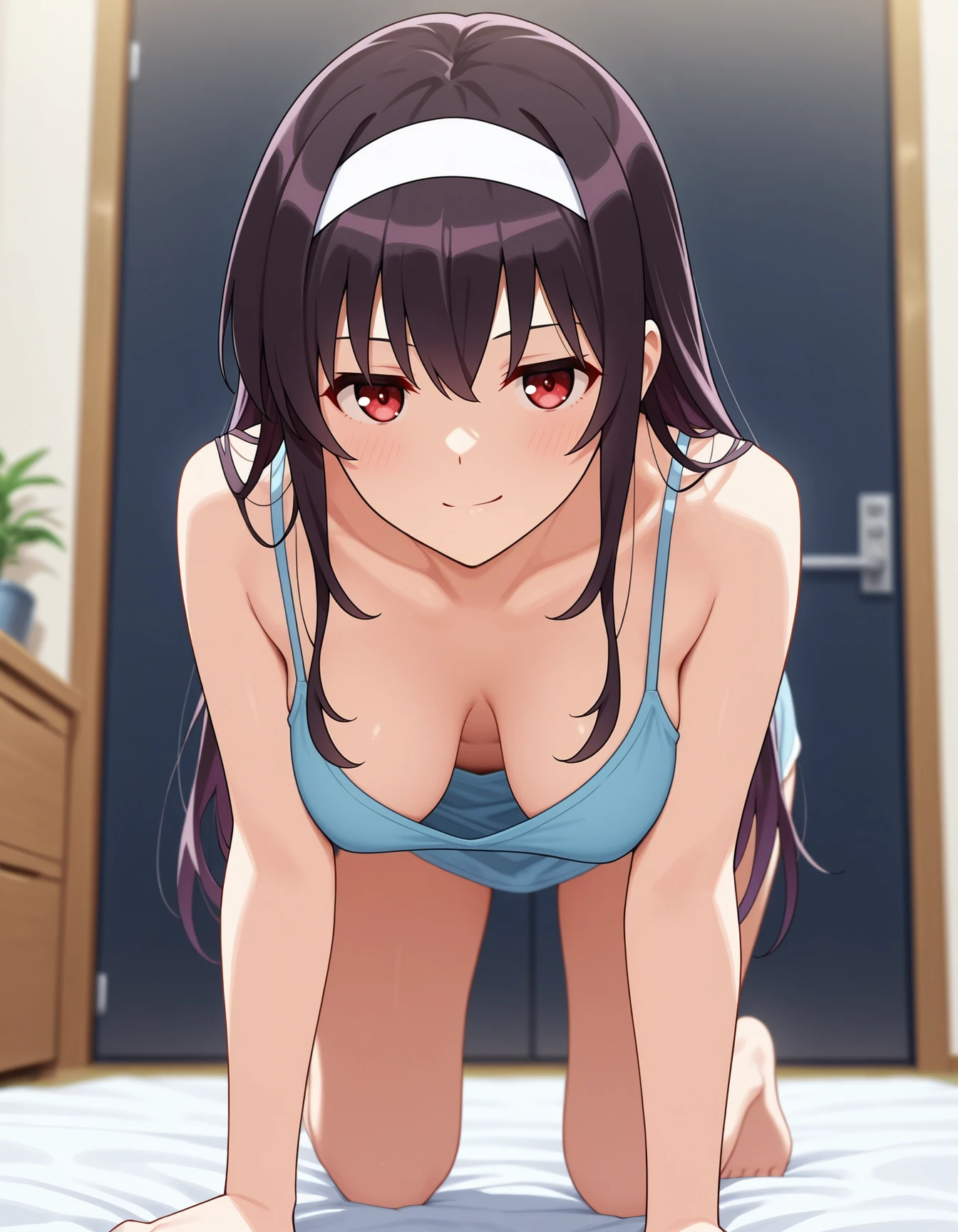 Masterpiece,1girl,utaha black hair,long hair - SeaArt AI