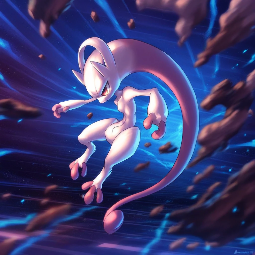 Score_7_up, score_8_up, full body, solo, pokemon (creature), MMewtwoY ...