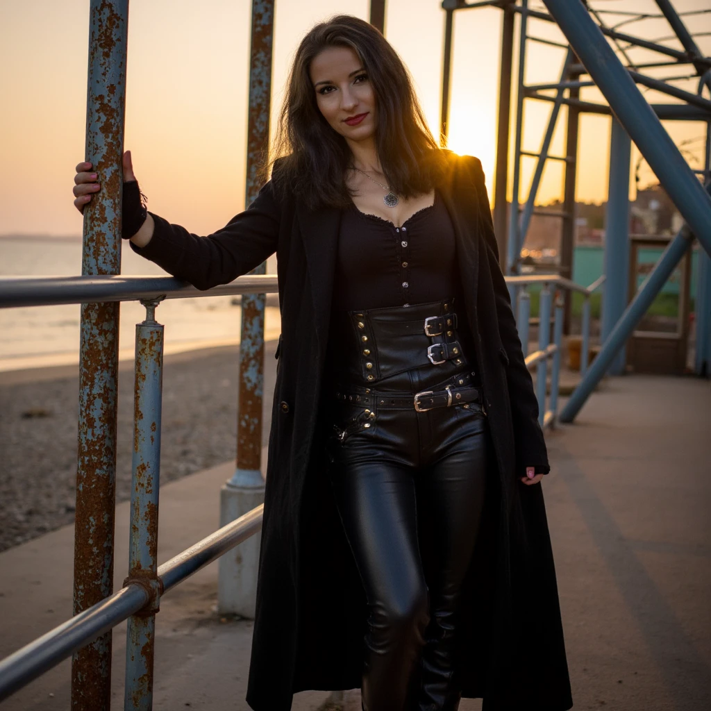 Ladya cinematic, golden hour lighting - SeaArt AI