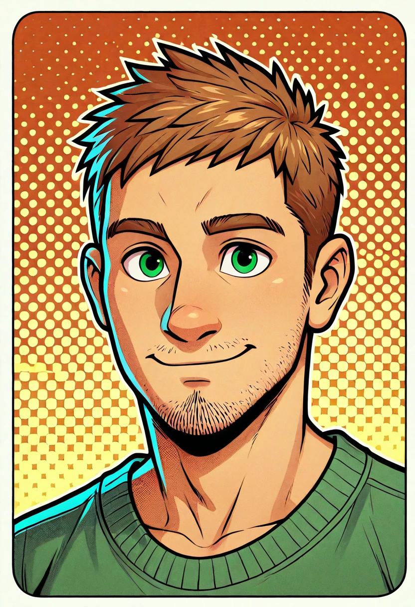 , halftone_pattern, (muture:1 - SeaArt AI