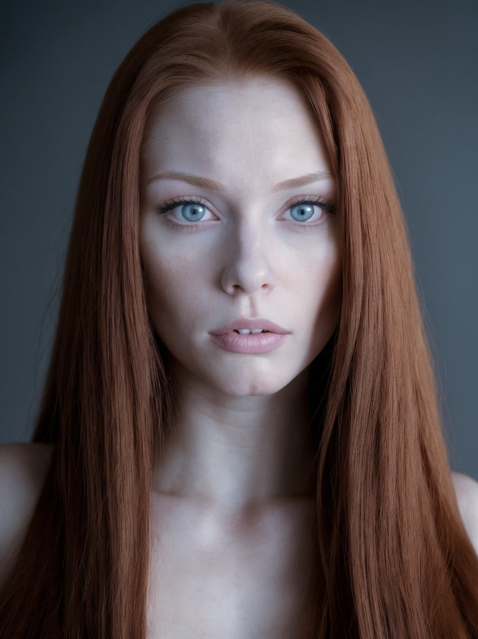 A dynamic photo of Olivia_Santini_P_MXAI close up shot, pensive ...