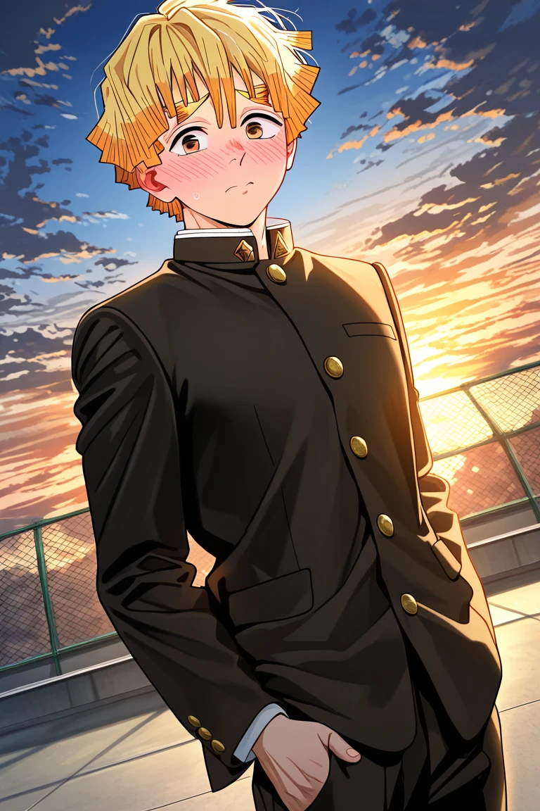 Realistic shading, backlighting, male focus, looking at viewer - SeaArt AI