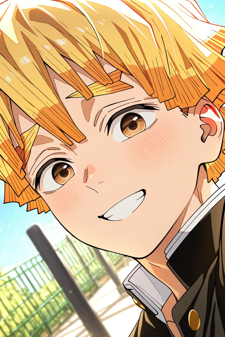 Realistic shading, natural lighting, male focus, looking at viewer ...