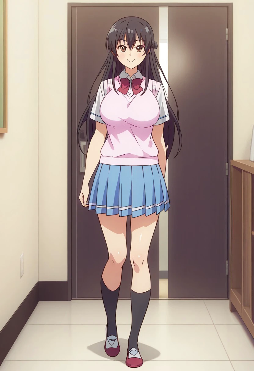 1girl, solo female, happy, looking at viewer, facing viewer - SeaArt AI