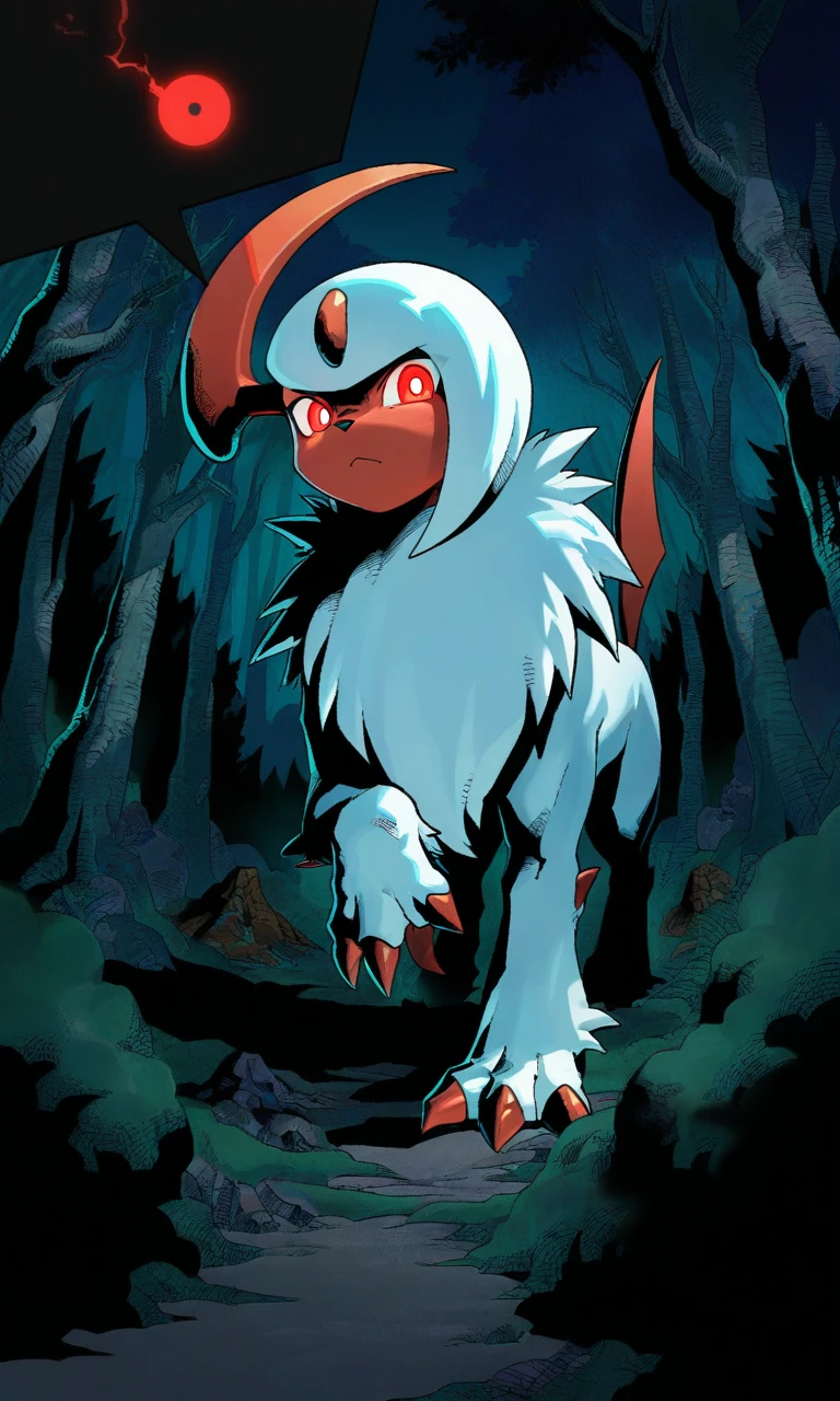 Masterpiece,best quality,amazing quality, absol (pokemon), sbshd ...